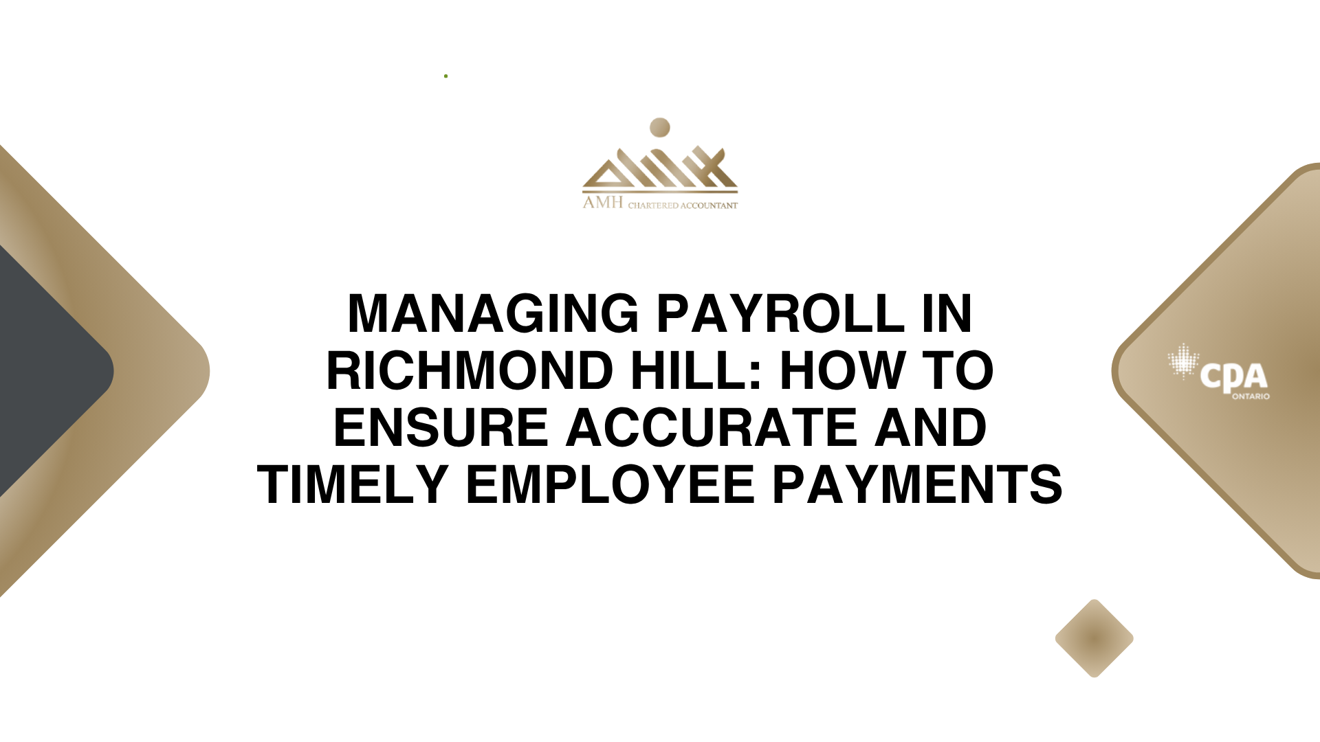 Managing Payroll in Richmond Hill: How to Ensure Accurate and Timely ...